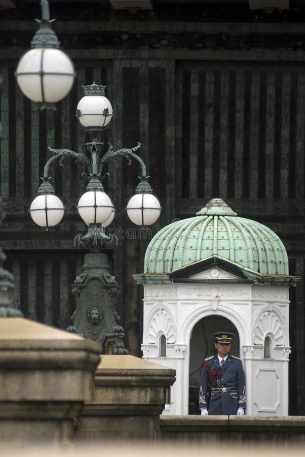 Guard, Tokyo, Japan editorial stock photo. Image of imperial - 25474078