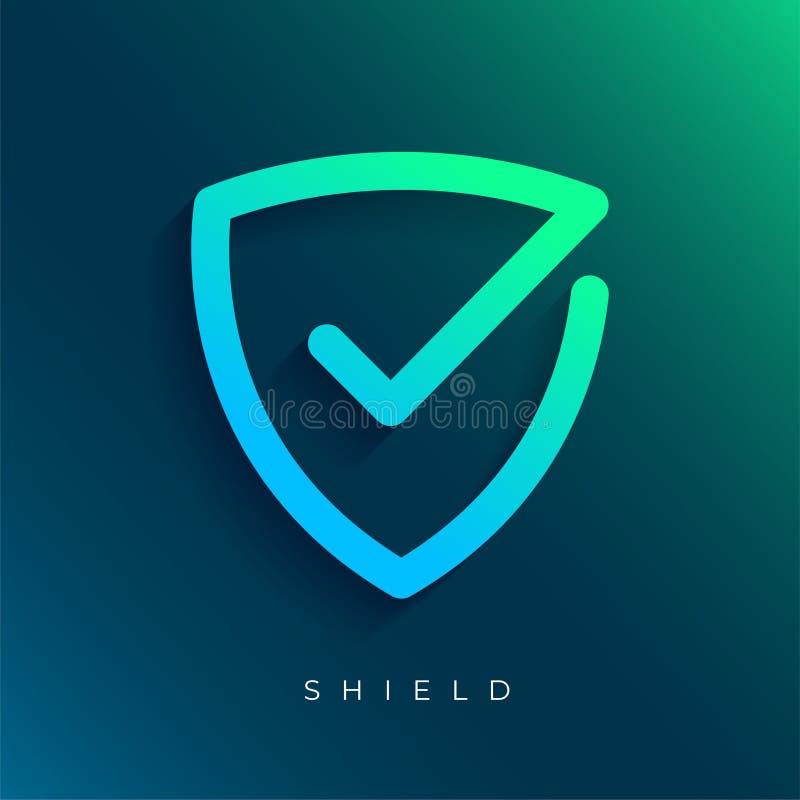 Guard Your Online Presence with Our Safety Shield Logo Design Stock ...