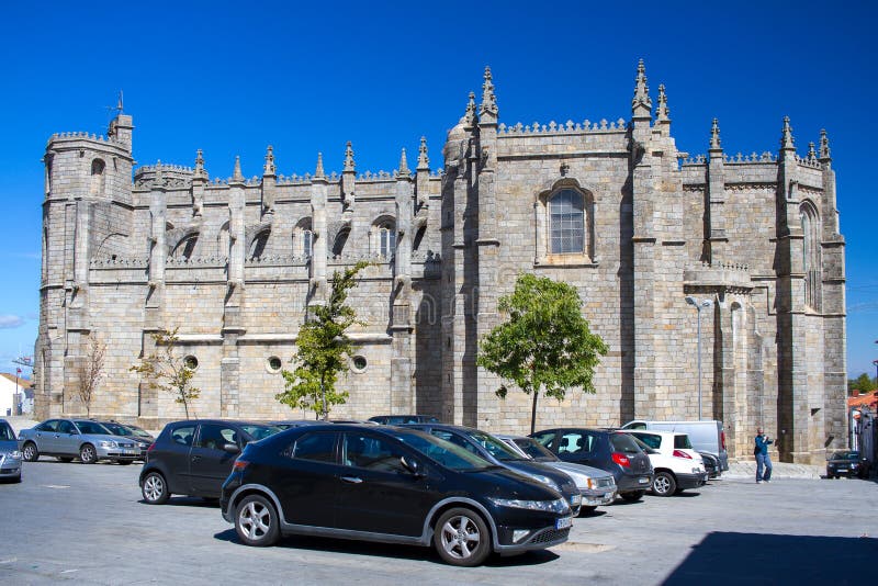 Guarda, PORTUGAL - 14. September 2017: Kathedrale Von Guarda ...