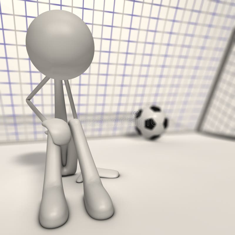 Guarda-redes ilustração stock. Ilustração de assento - 24044269