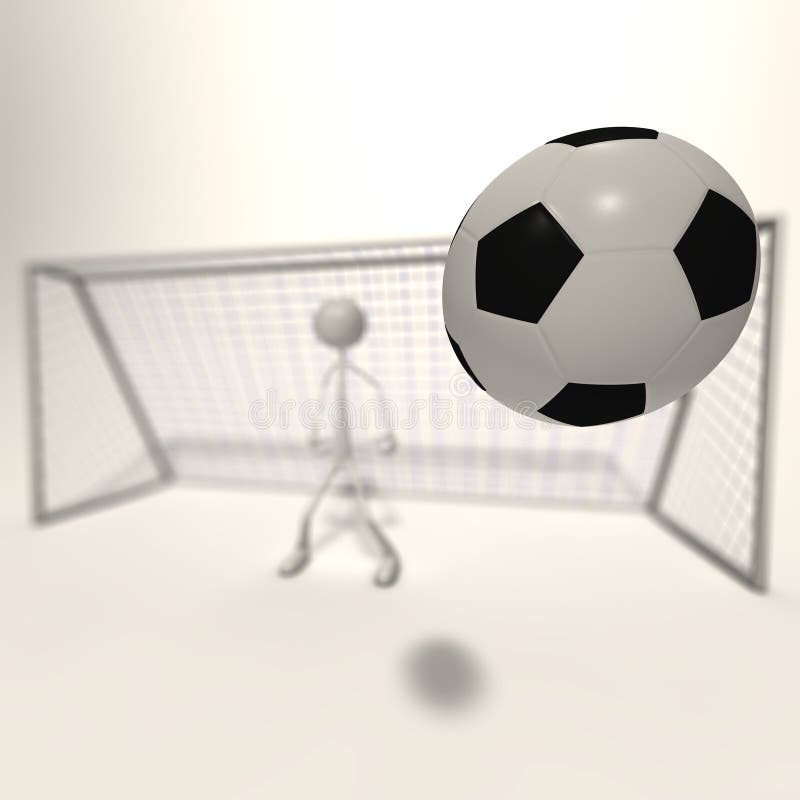 Guarda-redes ilustração stock. Ilustração de fundo, neutro - 24044278