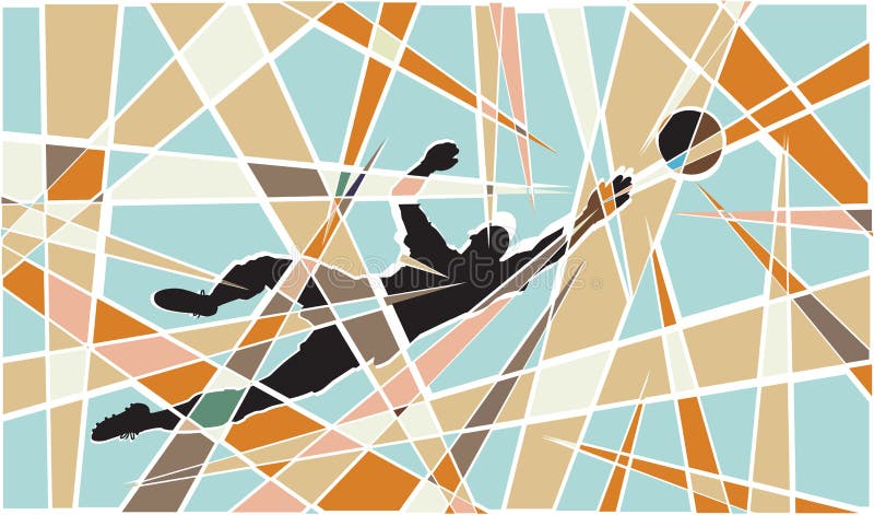 Silhueta Do Guarda Redes Ilustrações, Vetores E Clipart De Stock – (32 ...