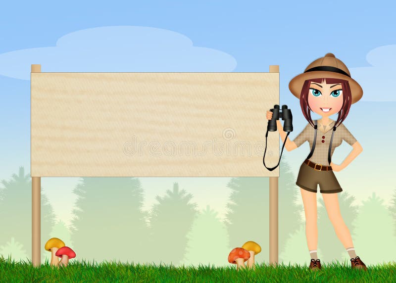 Guardabosques Ilustraciones Stock, Vectores, Y Clipart – (4,160 ...