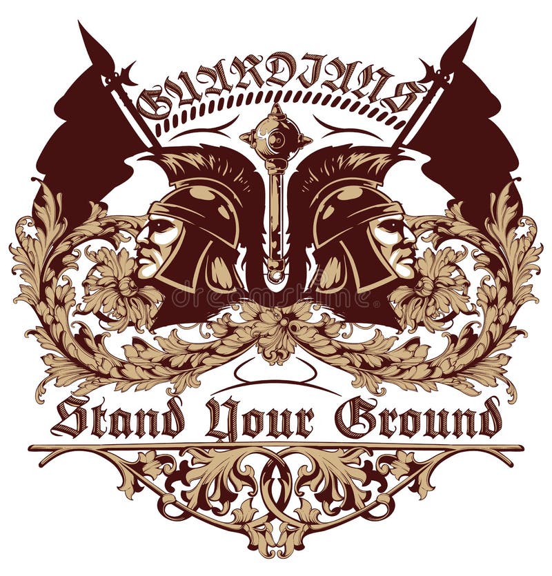 Guardas ilustración del vector. Ilustración de entrada - 33536188