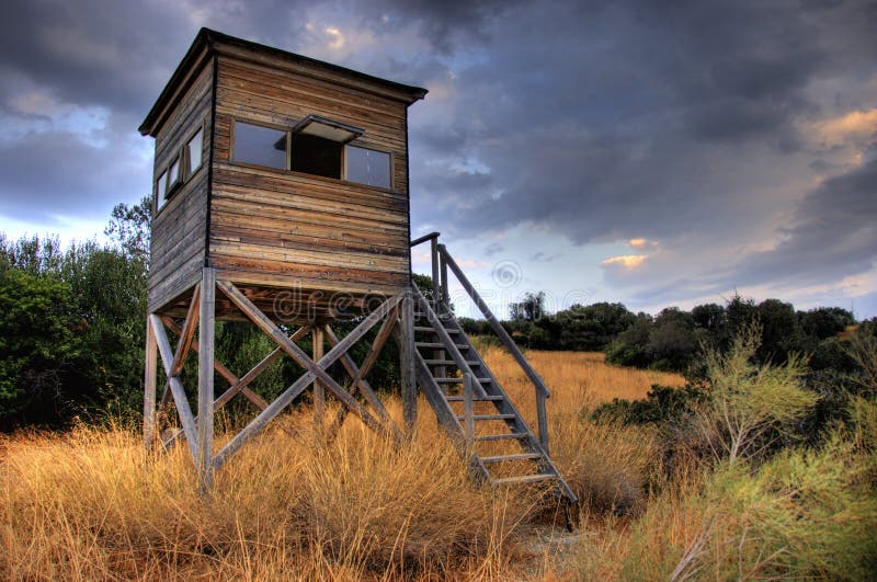 Guardhouse in a National Park Stock Image - Image of guardhouse ...