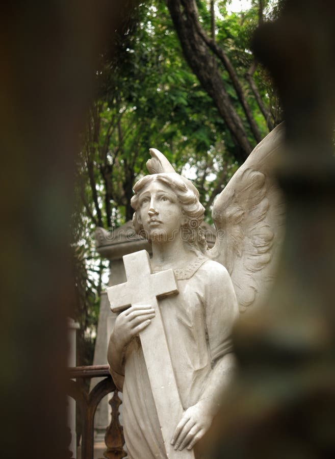 The Guardian Angel stock photo. Image of museum, statue - 261897840
