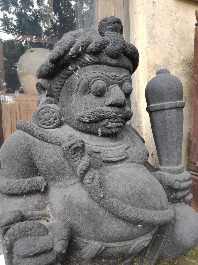 Guardian statue java stock photo. Image of java, statue - 144681138