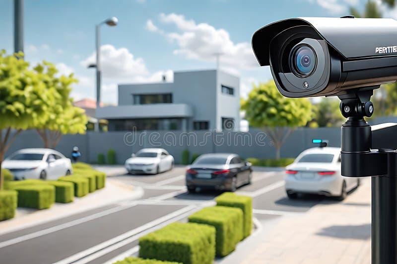 Guardian Watch: Perimeter Surveillance Camera Capturing the External ...