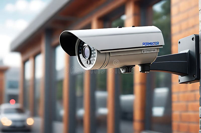 Guardian Watch: Perimeter Surveillance Camera Capturing the External ...