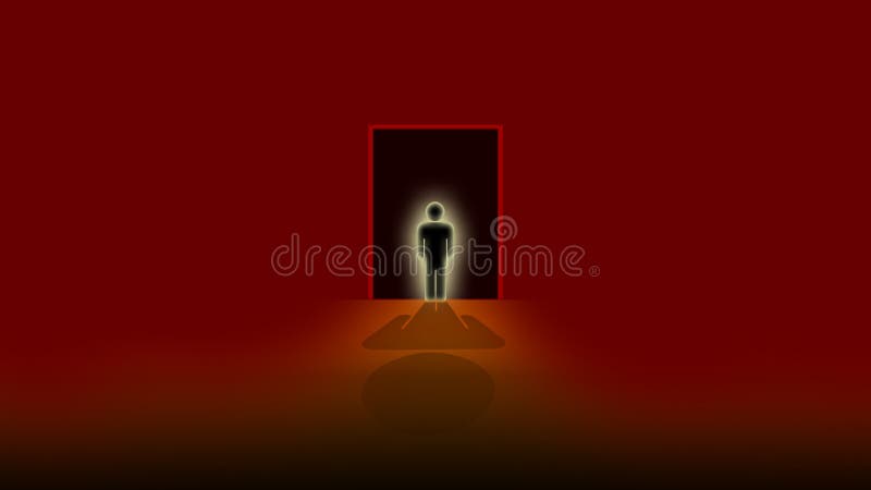 Guardian Will Keep You Safety Background Stock Illustration ...