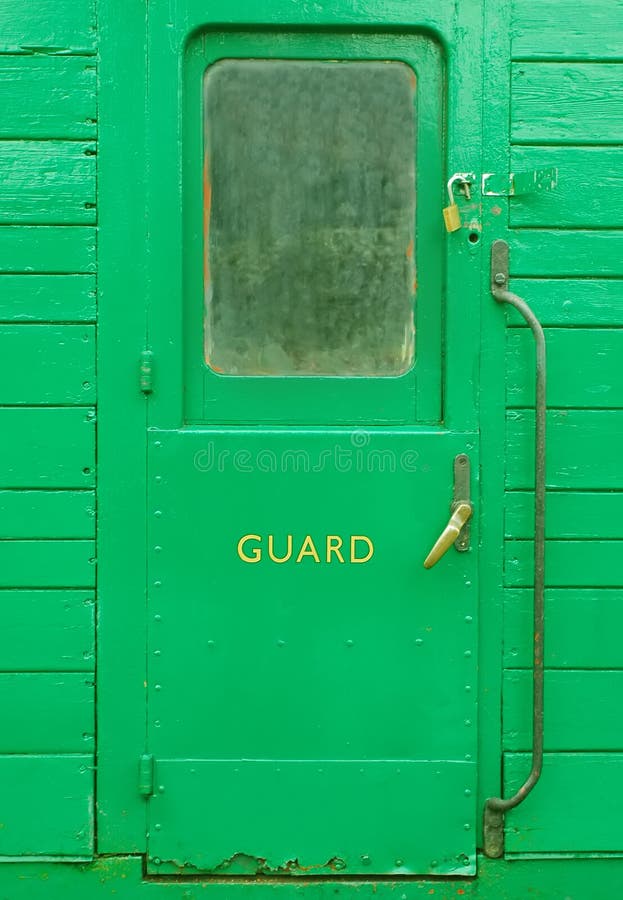 Guards carriage stock photo. Image of rail, vintage, guards - 8188760