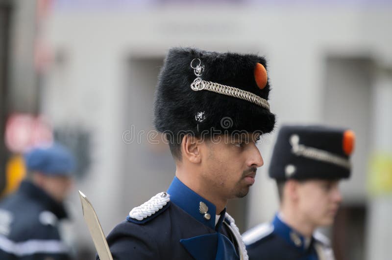 Guards Changing at the New Years Reception from the King of the ...