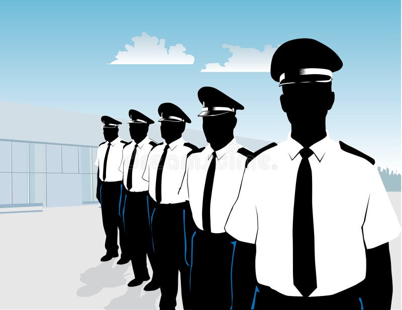 Security Guards Stock Illustrations – 1,557 Security Guards Stock ...