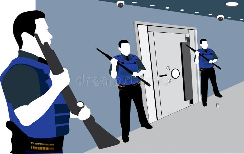 Security Guards team stock vector. Illustration of logos - 15965684