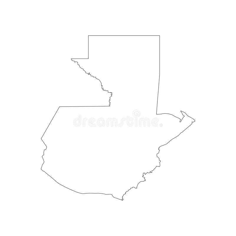 Guatemala map icon stock illustration. Illustration of political ...
