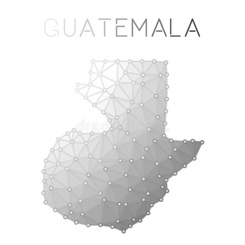 Guatemala Map Connections Network Design Stock Illustrations – 10 ...