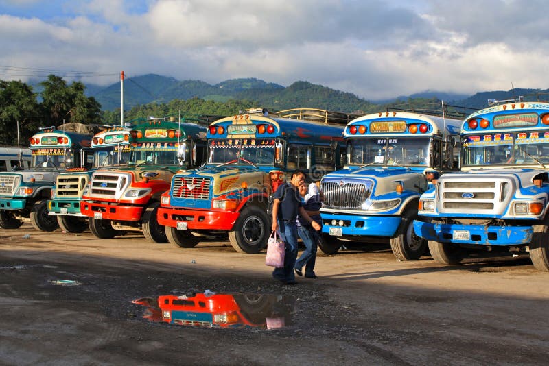Public Transport, Chiva Busses, Colombia Editorial Photography - Image ...