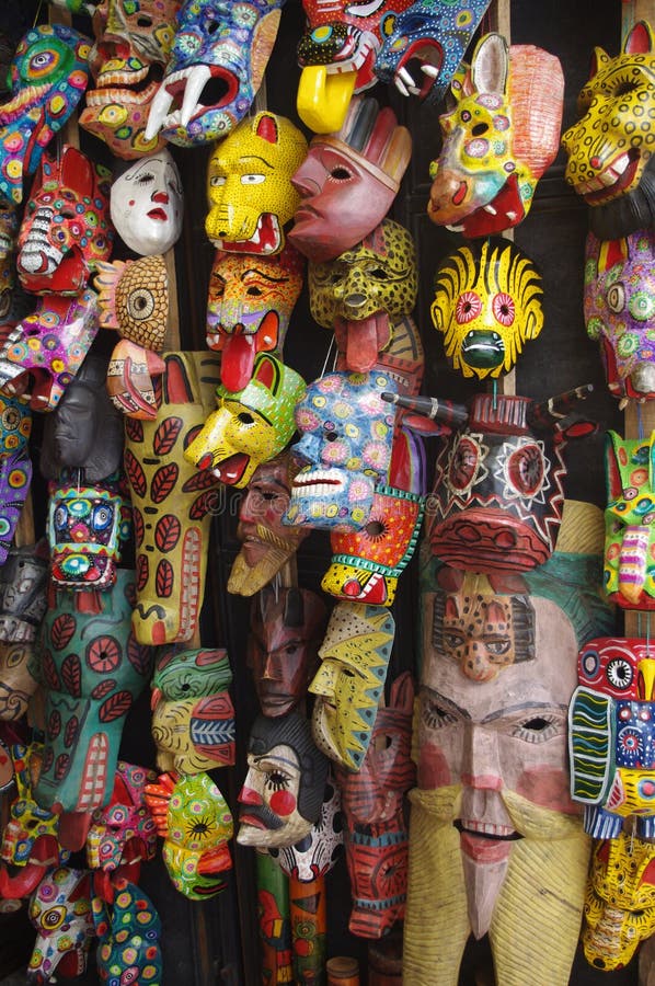 Guatemalan mask stock photo. Image of clothing, native - 40869648