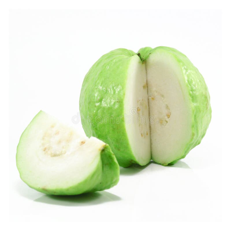 Guava fruit cut open stock image. Image of close, segment - 11205907