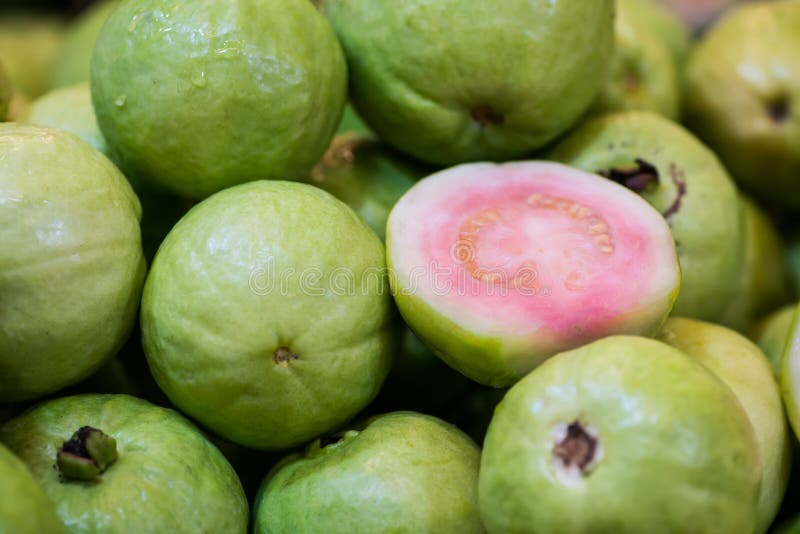 Guava stock photo. Image of fruit, groceries, health - 91937322