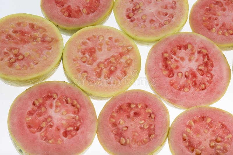 Psidium Guajava - the Immature Fruit on a Branch of the Plant Stock ...