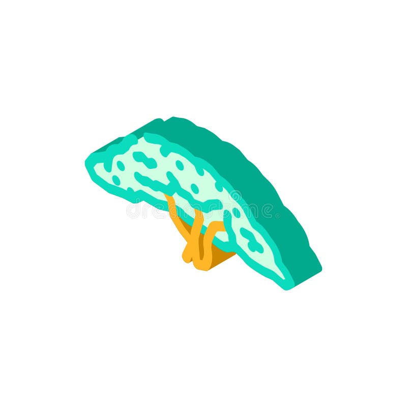 Guava Tree Jungle Amazon Isometric Icon Vector Illustration Stock ...