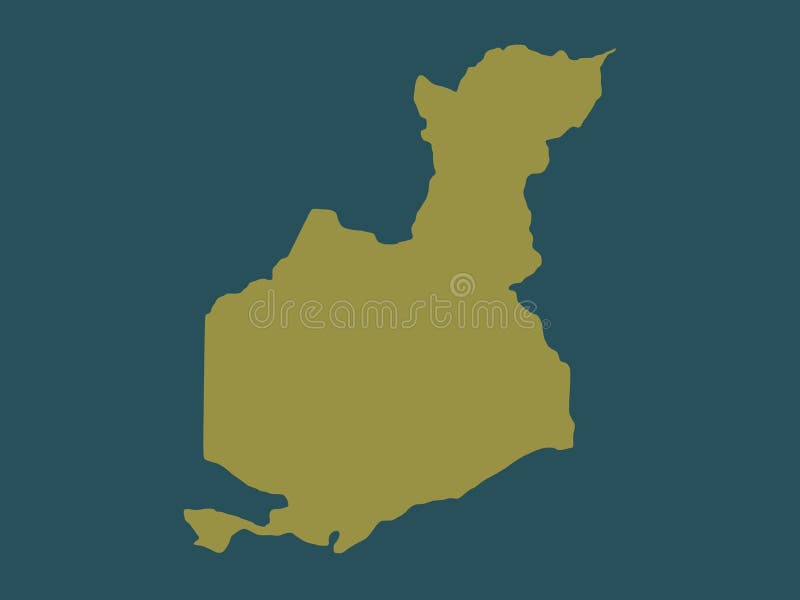 Guayama, Puerto Rico. Solid. No Legend Stock Illustration ...