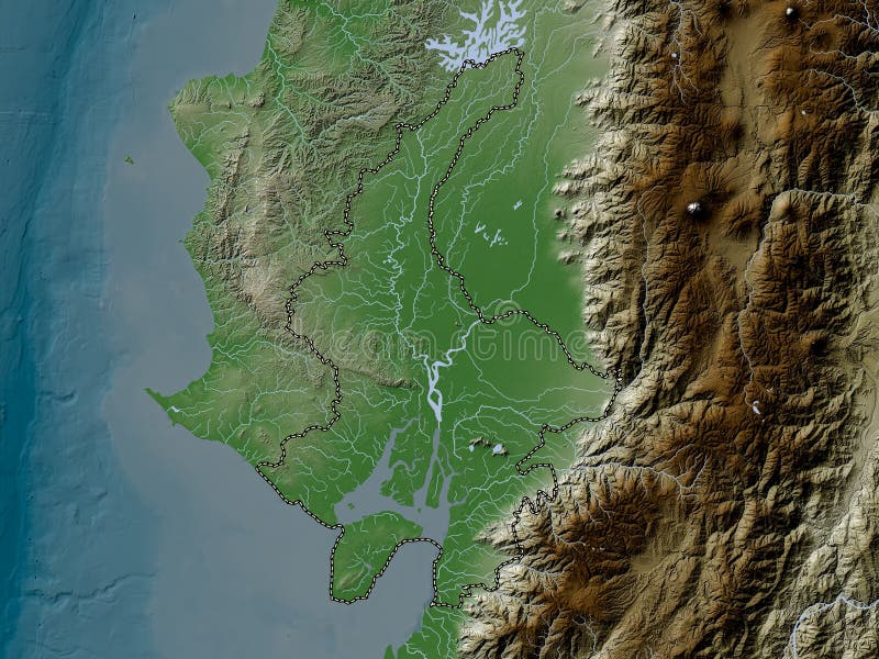 Guayas, Ecuador. Wiki. No Legend Stock Illustration - Illustration of ...