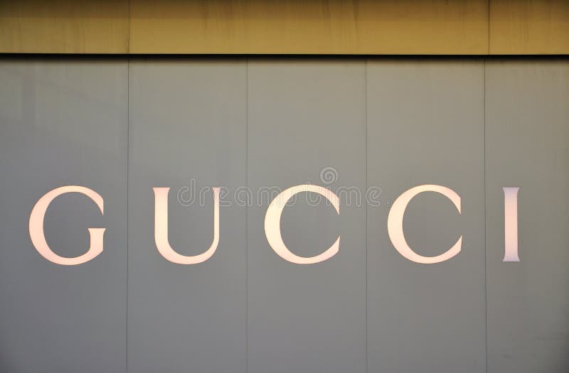Closed Gucci Store in Italy Editorial Stock Image - Image of collection ...