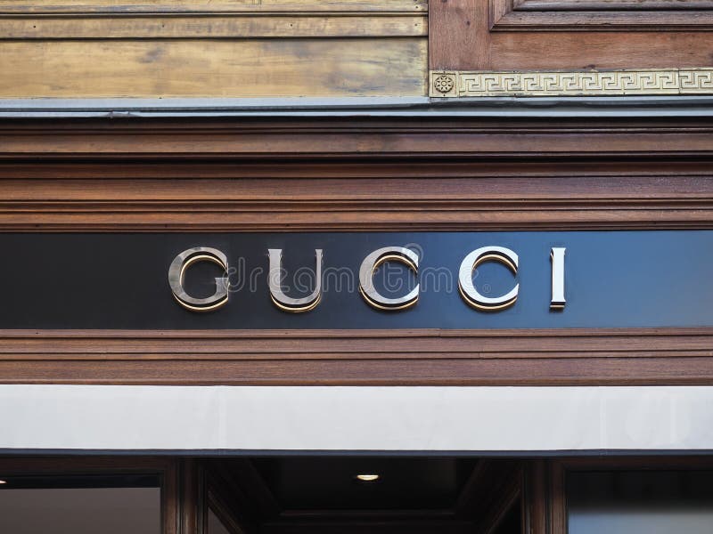 Gucci Shopfront Sign in Vienna Editorial Stock Image - Image of ...