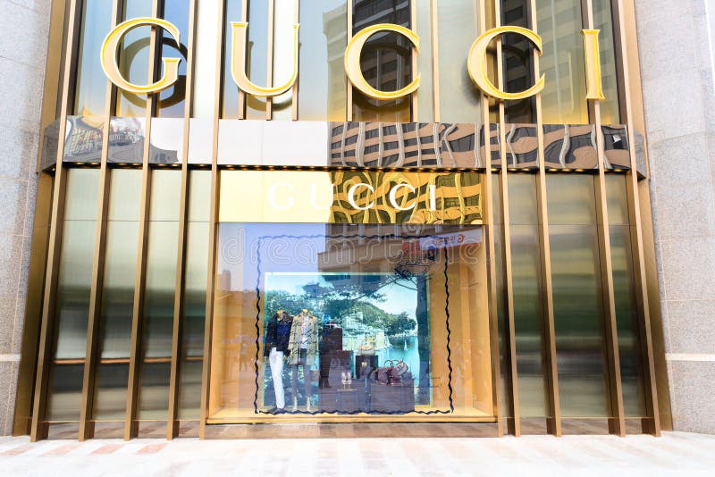 GUCCI showcase editorial stock image. Image of fashion - 19672064