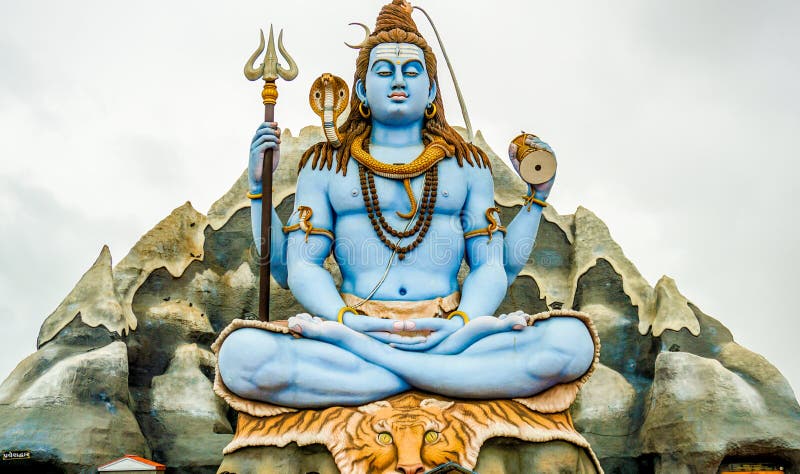 Gud Shiva fotografering för bildbyråer. Bild av shiva - 122681021