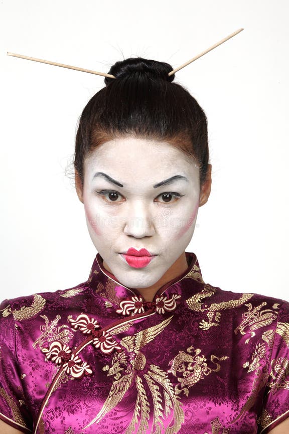 Uma bela gueixa japonesa foto de stock. Imagem de japonês - 1755402