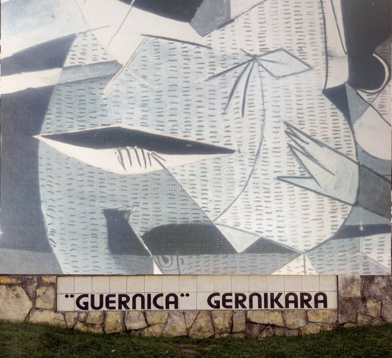 Guernica of Picasso editorial stock image. Image of mail - 262832524