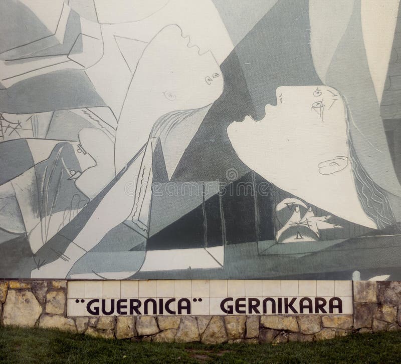 Guernica of Picasso editorial image. Image of cubism - 262832540