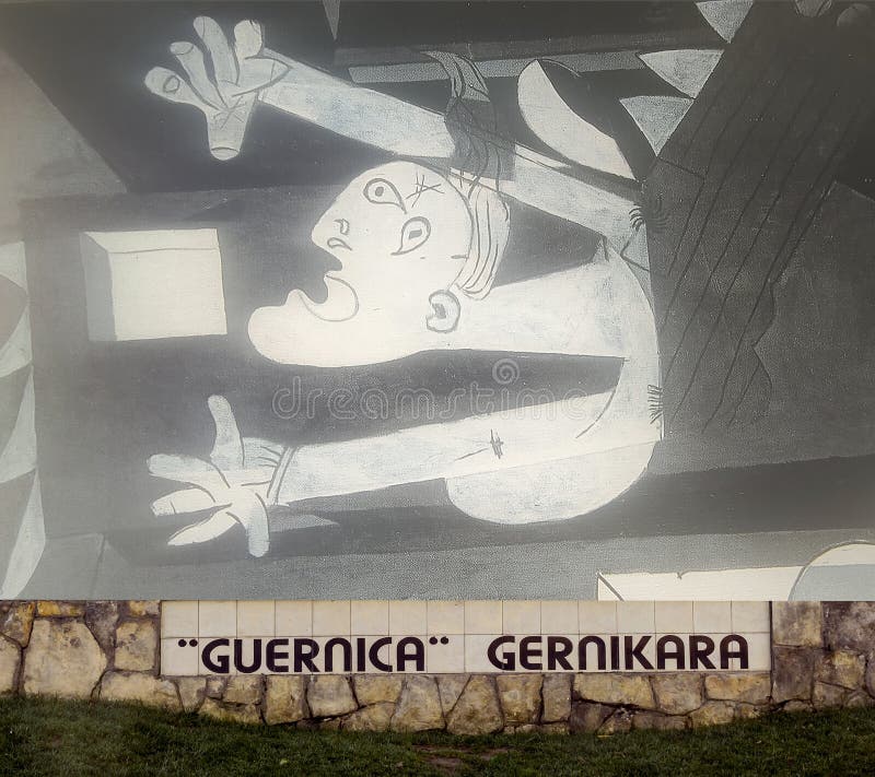 Guernica of Picasso editorial stock image. Image of cubism - 262832554