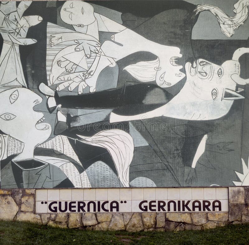 Guernica of Picasso editorial stock image. Image of design - 262832584