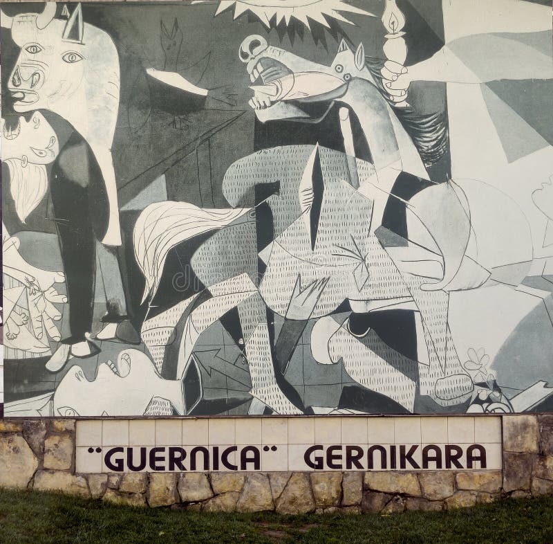 Guernica of Picasso editorial image. Image of circa - 262832590