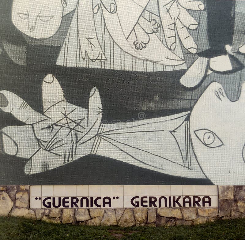 Guernica of Picasso editorial photography. Image of mosaic - 262832612