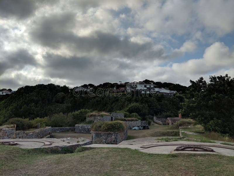 Guernsey stock photo. Image of nature, skyscape, landscape - 127164548