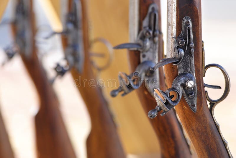 Guerra Civile Dei Moschetti Immagine Stock - Immagine di esercito ...