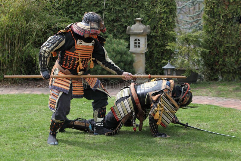 Guerreros del samurai foto de archivo. Imagen de tradicional - 13993926