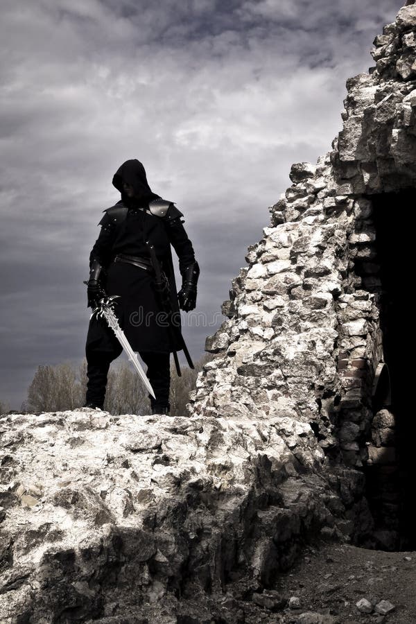 Guerrier de combat photo stock. Image du gens, tueur, chasseur - 5289596