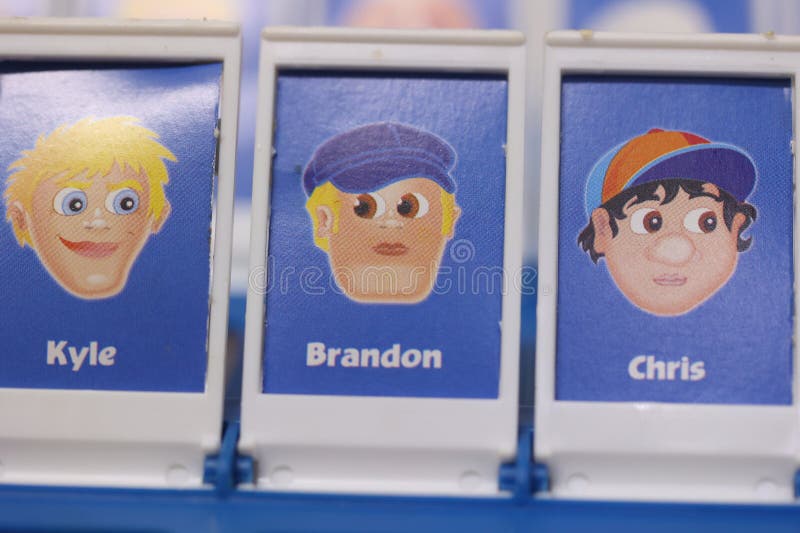 Guess who board game editorial photo. Image of game - 306866816