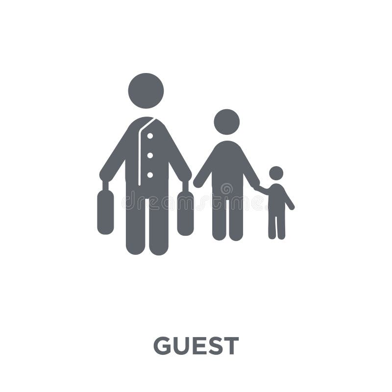 Guest Icon from Hotel Collection. Stock Vector - Illustration of ...