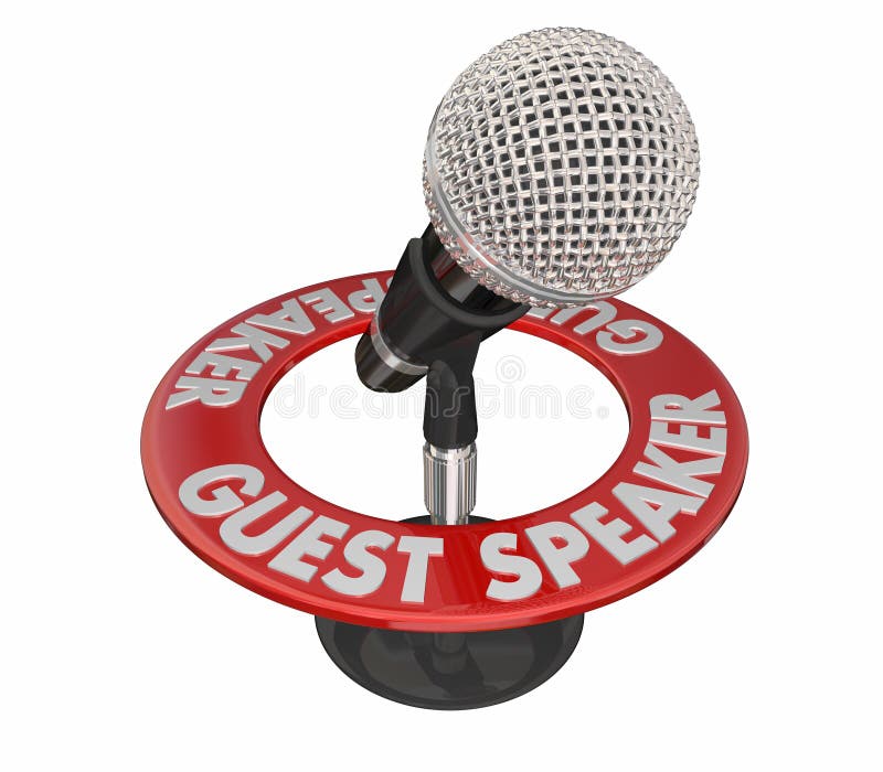 Guest Speaker Clip Art