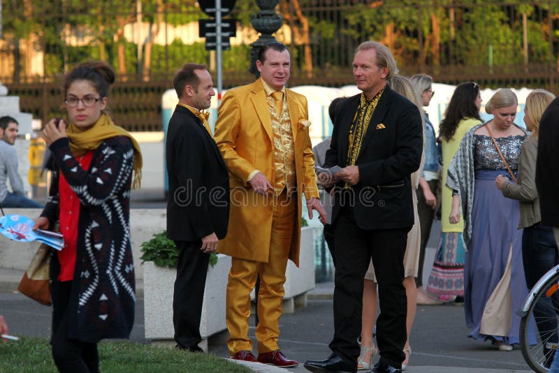 Guests at the 2015 Life Ball Vienna Editorial Stock Photo - Image of ...