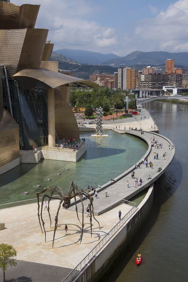 Guggenheim Museum - Bilbao - Spain Editorial Stock Image - Image of ...