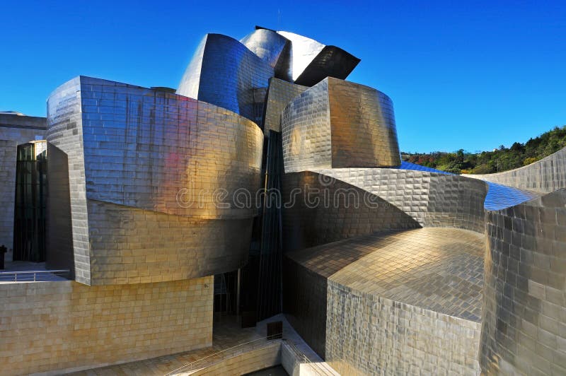 Guggenheim Museum in Bilbao, Spain Editorial Photography - Image of ...