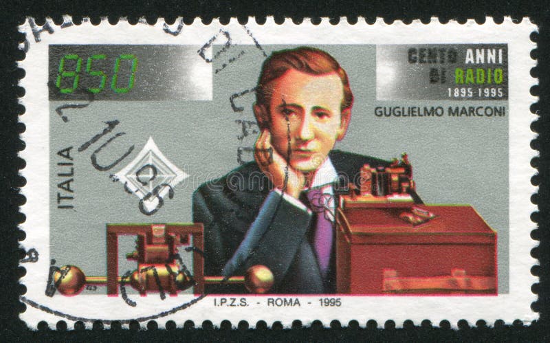 Guglielmo Marconi editorial image. Image of emblem, inventor - 236007480